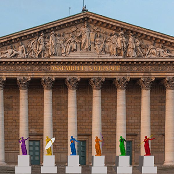 During the Cultural Olympiad, an exhibition on the steps of the ...